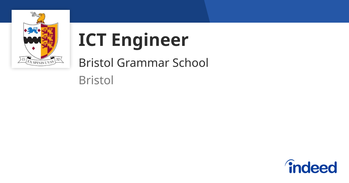 ICT Engineer - Bristol - Indeed.com