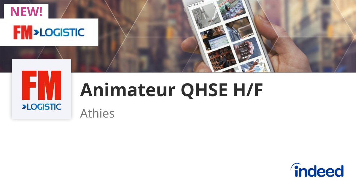 Animateur QHSE H/F - 62223 Athies - Indeed.com