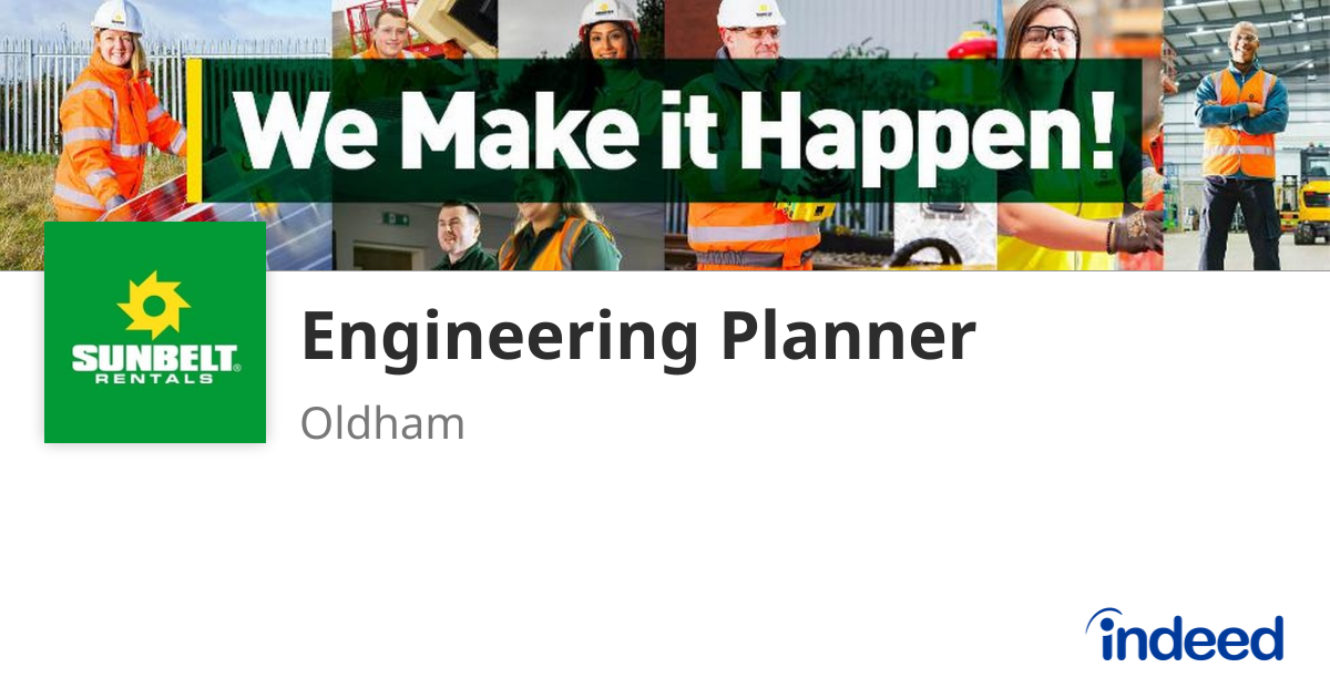 Engineering Planner - Oldham OL9 9RJ - Indeed.com