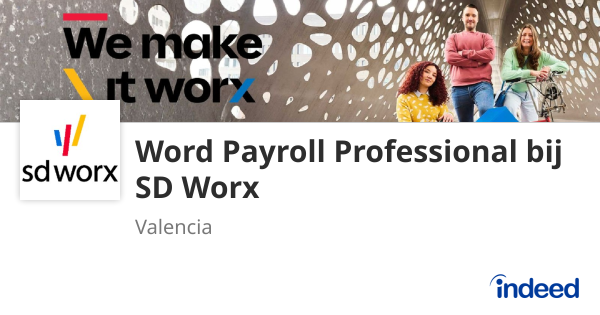 Word Payroll Professional bij SD Worx - Valencia, Valencia provincia ...
