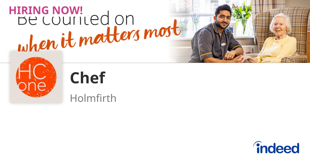 Chef - Holmfirth HD9 4AG - Indeed.com