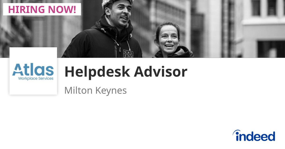 Helpdesk Advisor - Milton Keynes - Indeed.com