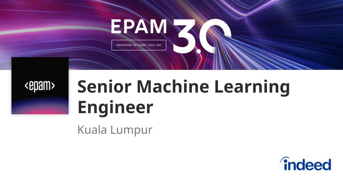 Senior Machine Learning Engineer - Kuala Lumpur - Indeed.com