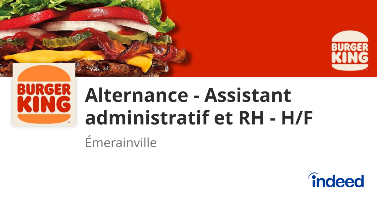 Alternance - Assistant administratif et RH - H/F - 77184 Émerainville - Indeed.com