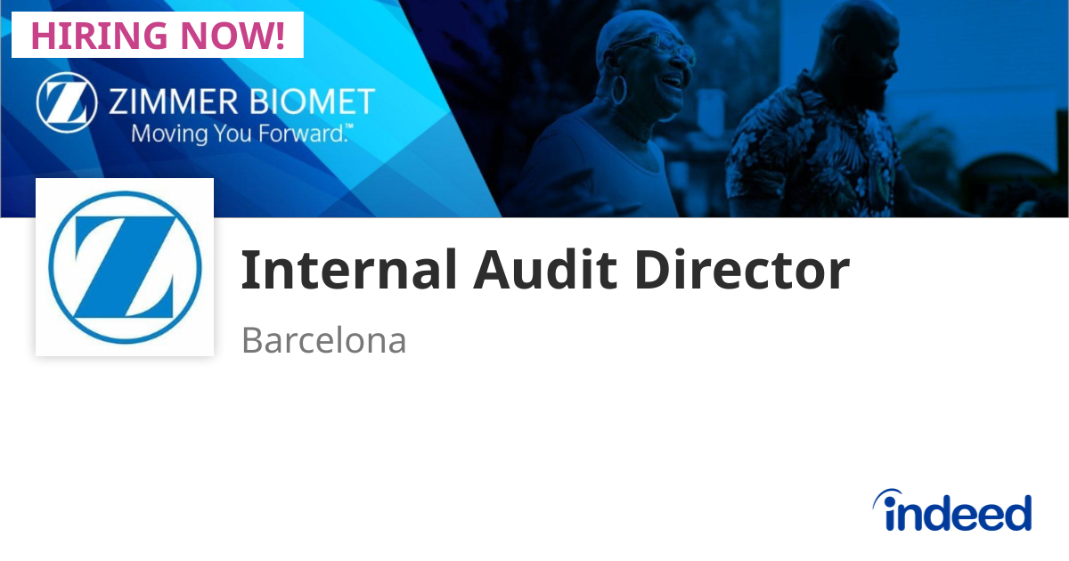Internal Audit Director - Barcelona, Barcelona provincia - Indeed.com