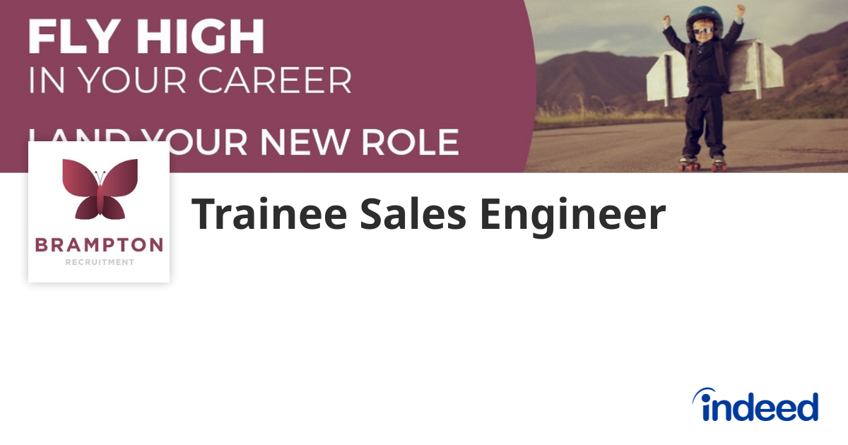 Trainee Sales Engineer - Cheshire - Indeed.com