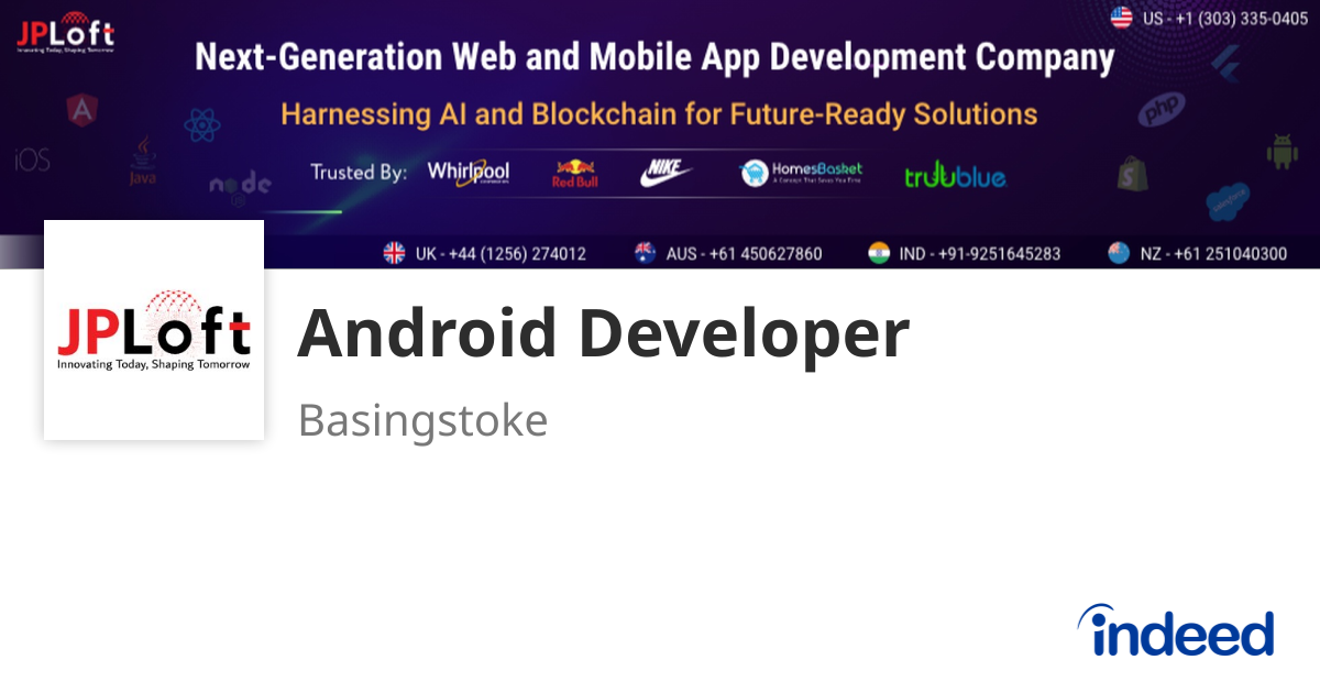 Android Developer - Basingstoke - Indeed.com