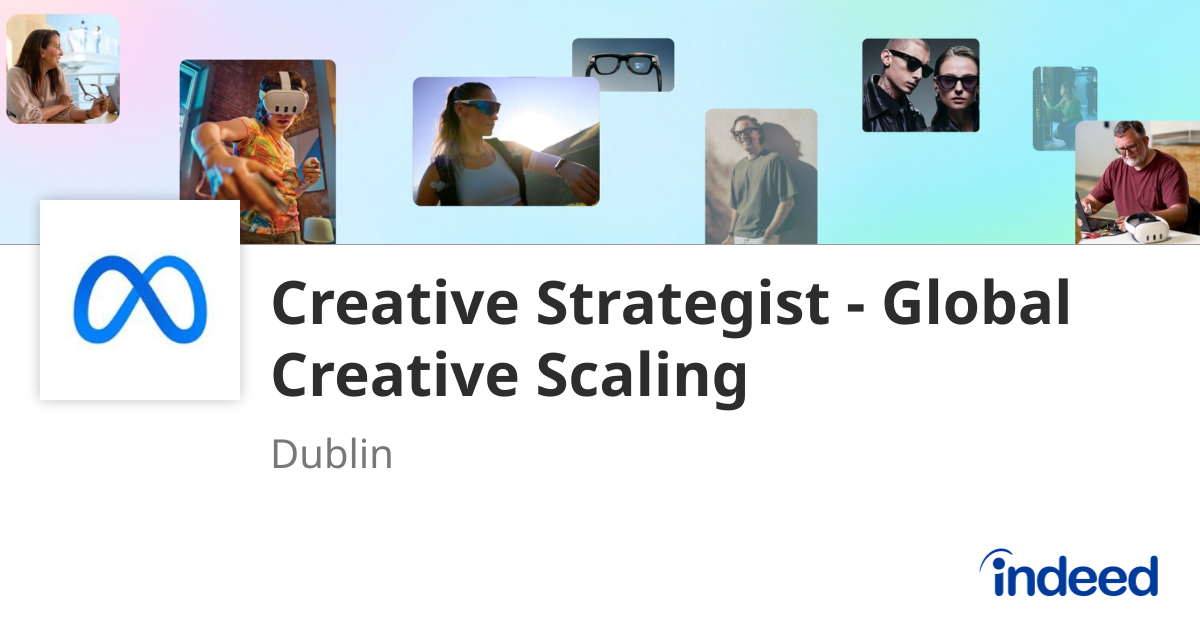 Creative Strategist - Global Creative Scaling - London - Indeed.com