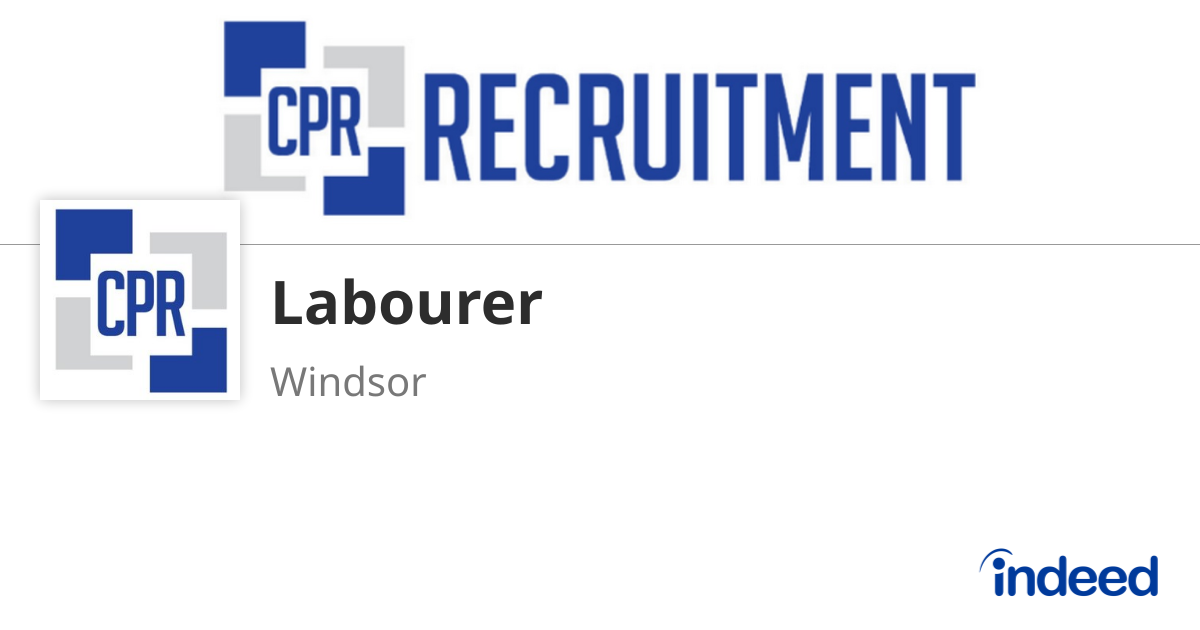 Labourer - Windsor - Indeed.com