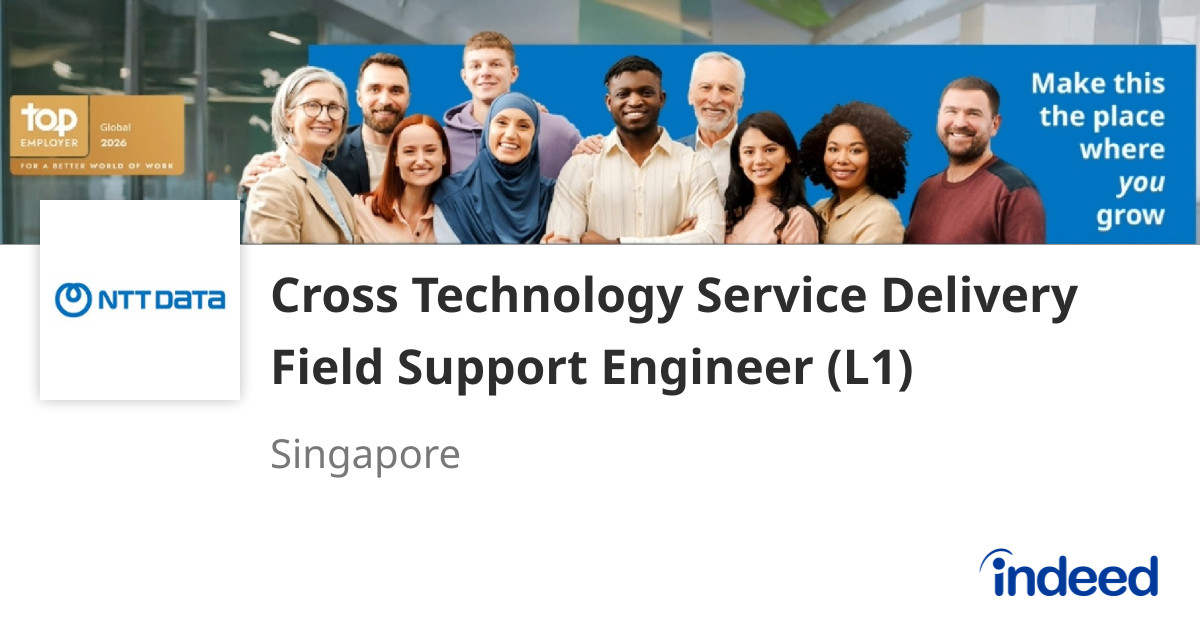 Cross Technology Service Delivery Field Support Engineer (L1 ...