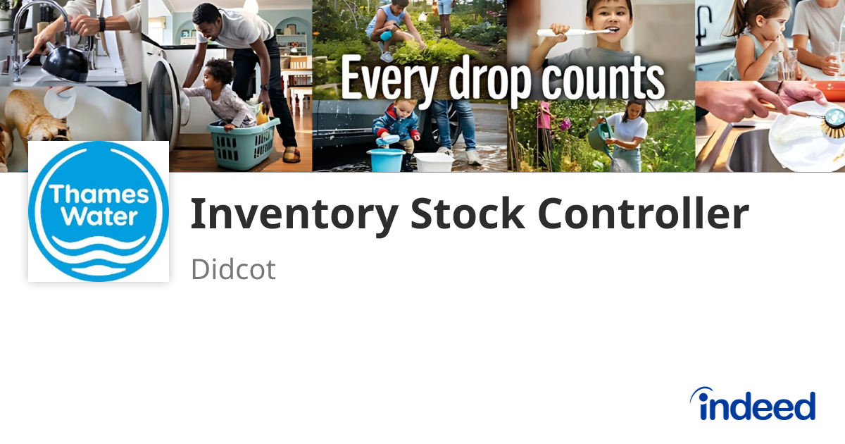 Inventory Stock Controller - Didcot - Indeed.com