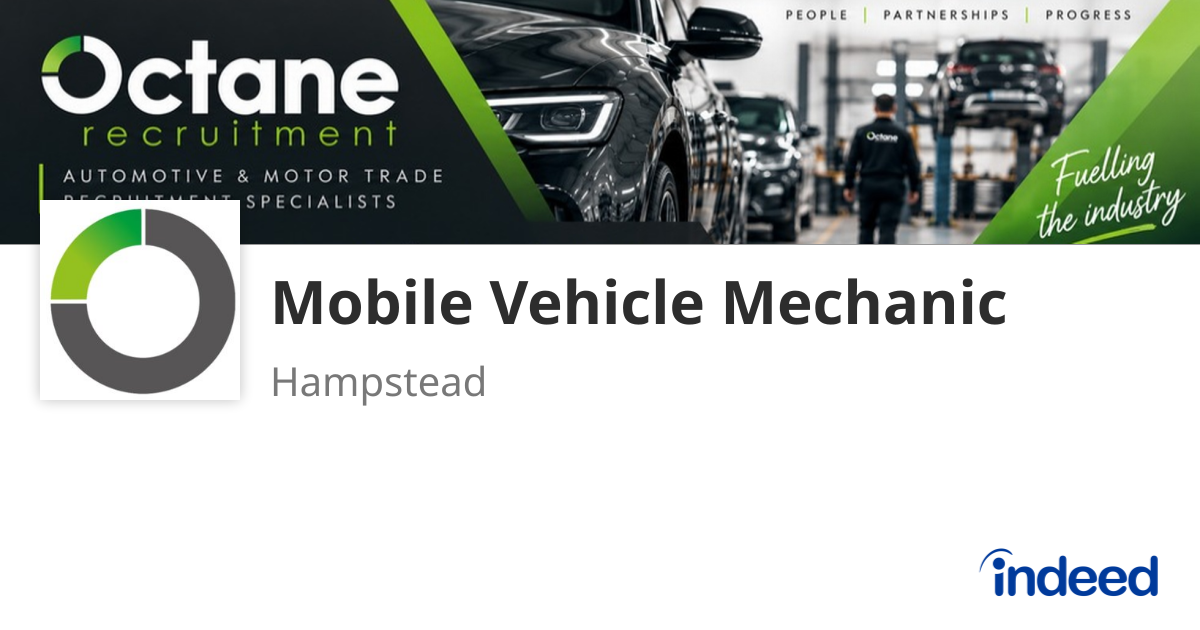 Mobile Vehicle Mechanic - Hampstead - Indeed.com
