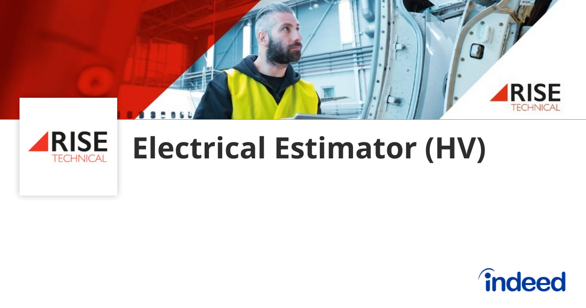 Electrical Estimator (HV) - England - Indeed.com