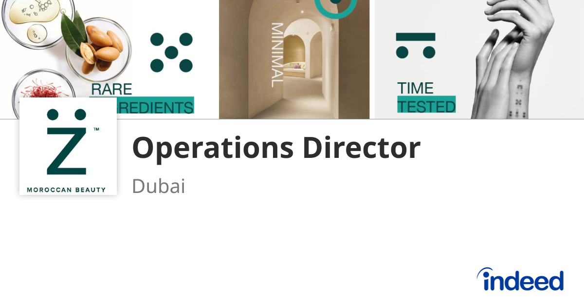 Operations Director - Dubai - Indeed.com