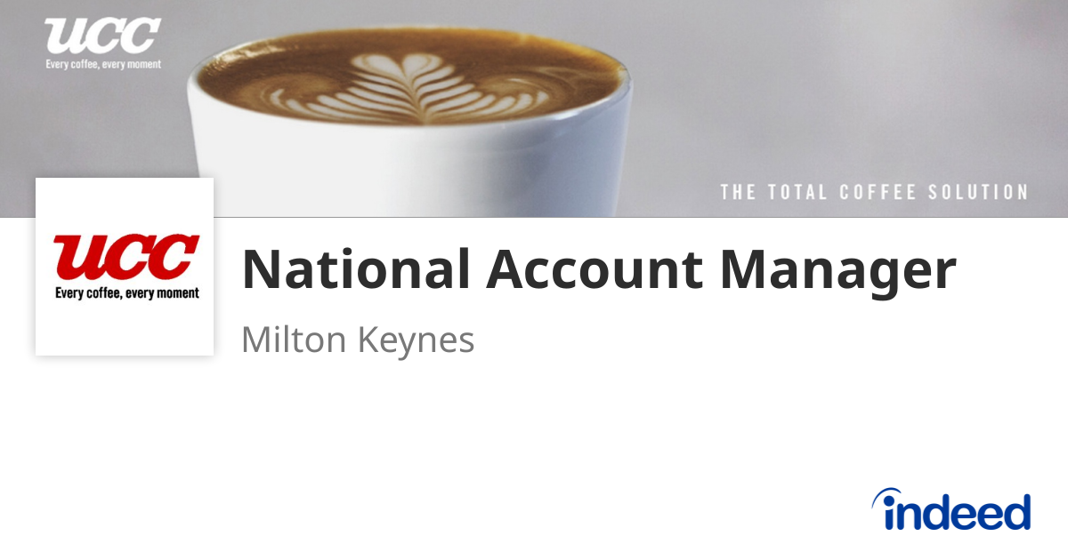 National Account Manager - Milton Keynes MK7 8AT - Indeed.com