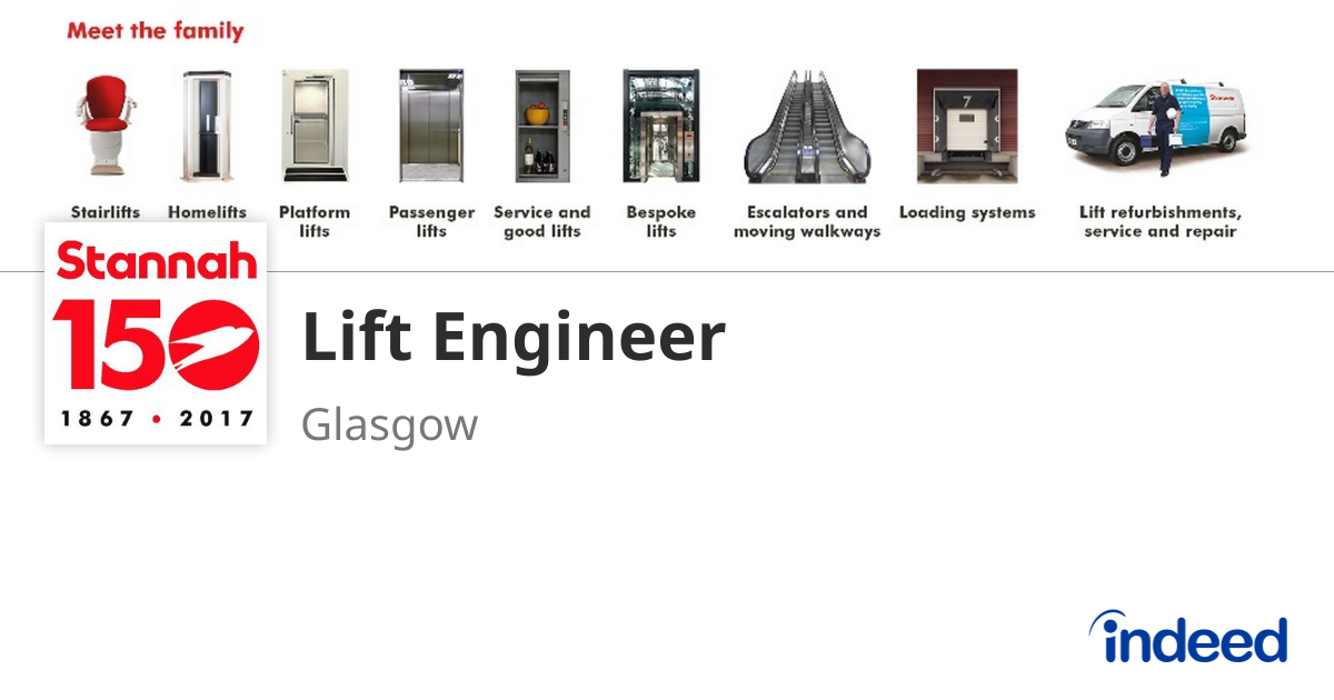 Lift Engineer - Glasgow G1 3SL - Indeed.com