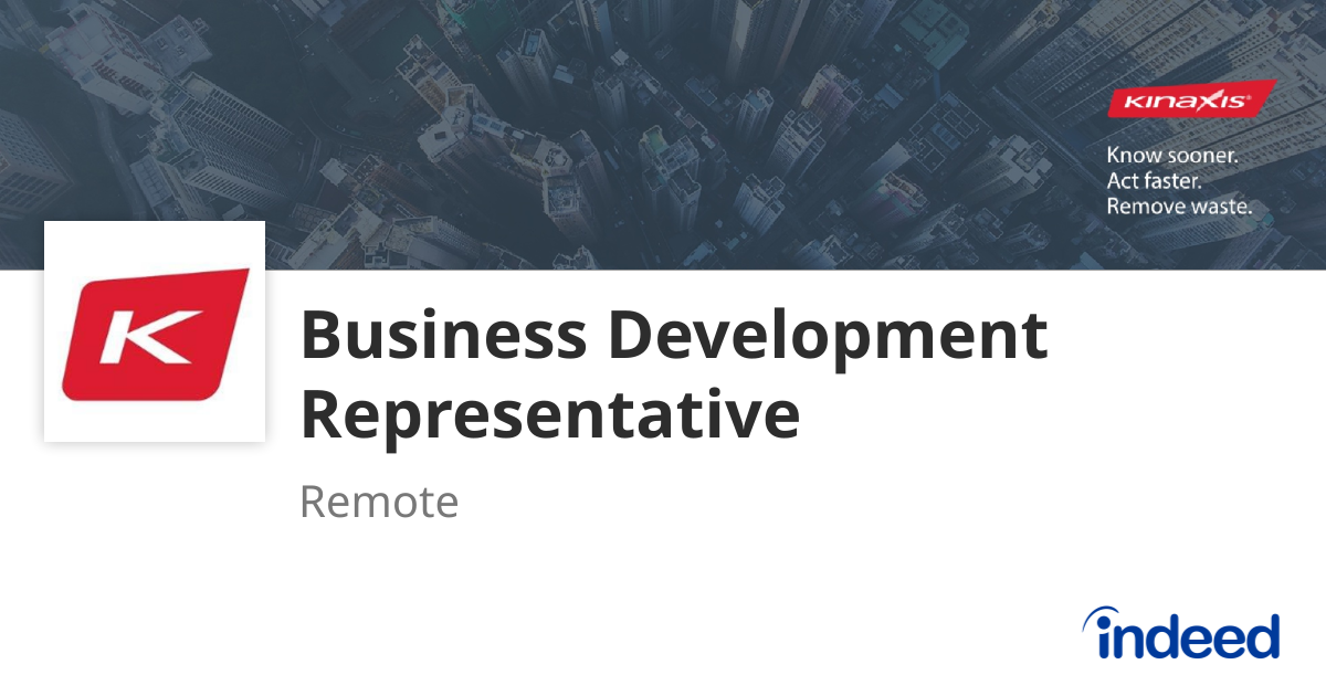 Business Development Representative - Remote - Indeed.com