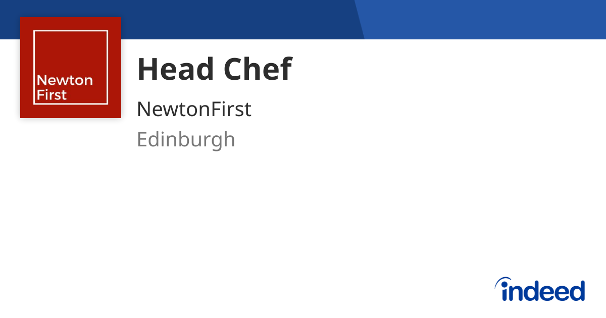 Head Chef - Edinburgh - Indeed.com