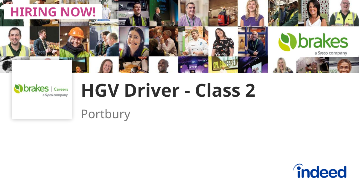 HGV Driver - Class 2 - Portbury - Indeed.com