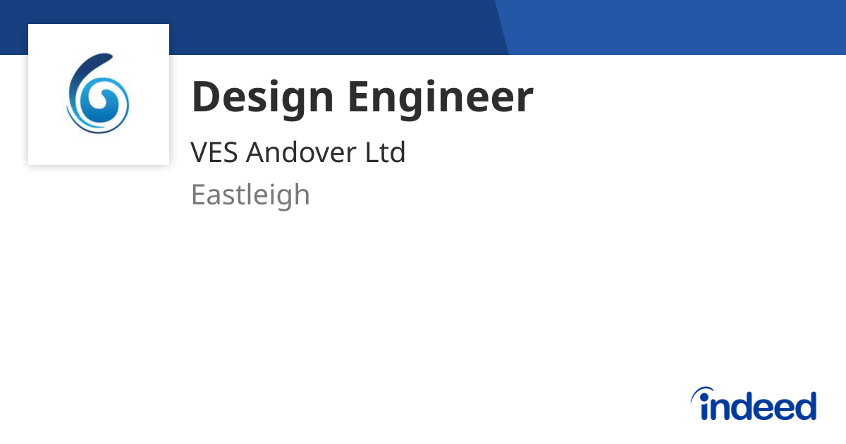 Design Engineer - Eastleigh SO53 4NF - Indeed.com