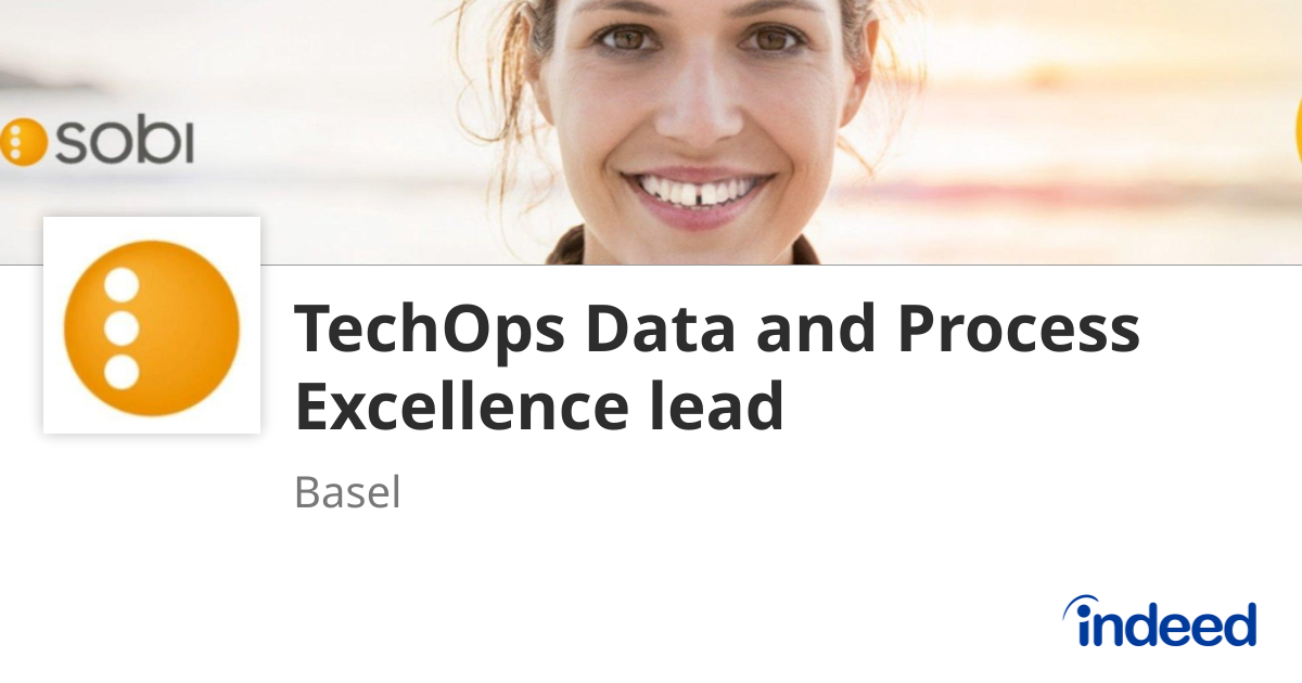 TechOps Data and Process Excellence lead - Basel, BS - Indeed.com