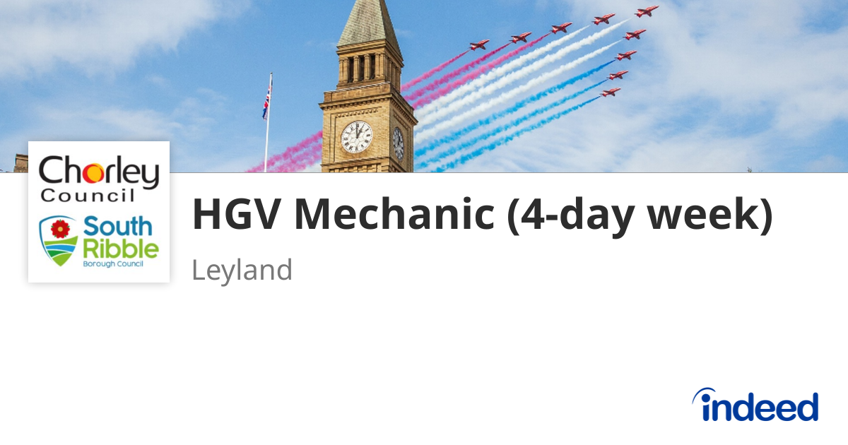 HGV Mechanic (4-day week) - Leyland PR26 7QR - Indeed.com