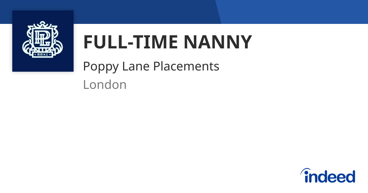 Full time live in nanny - London - Indeed.com