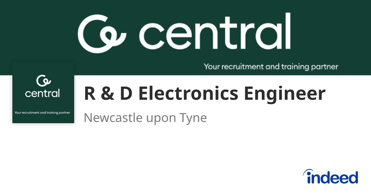 R & D Electronics Engineer - Newcastle upon Tyne NE27 0AA - Indeed.com