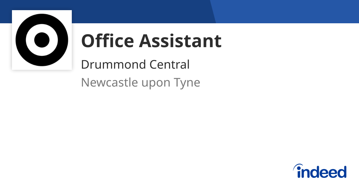 Office Assistant - Newcastle upon Tyne - Indeed.com