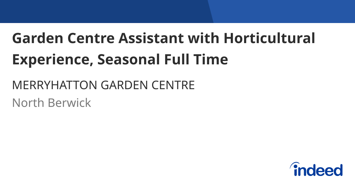 Indeed Jobs Winter Gardennull