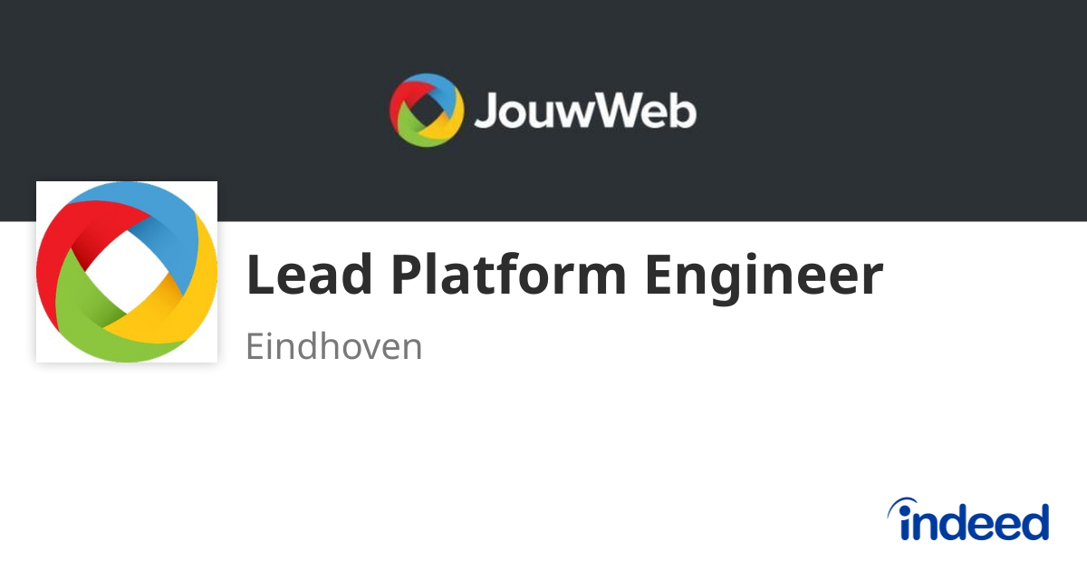 Lead Platform Engineer - 5617 Eindhoven - Indeed.com