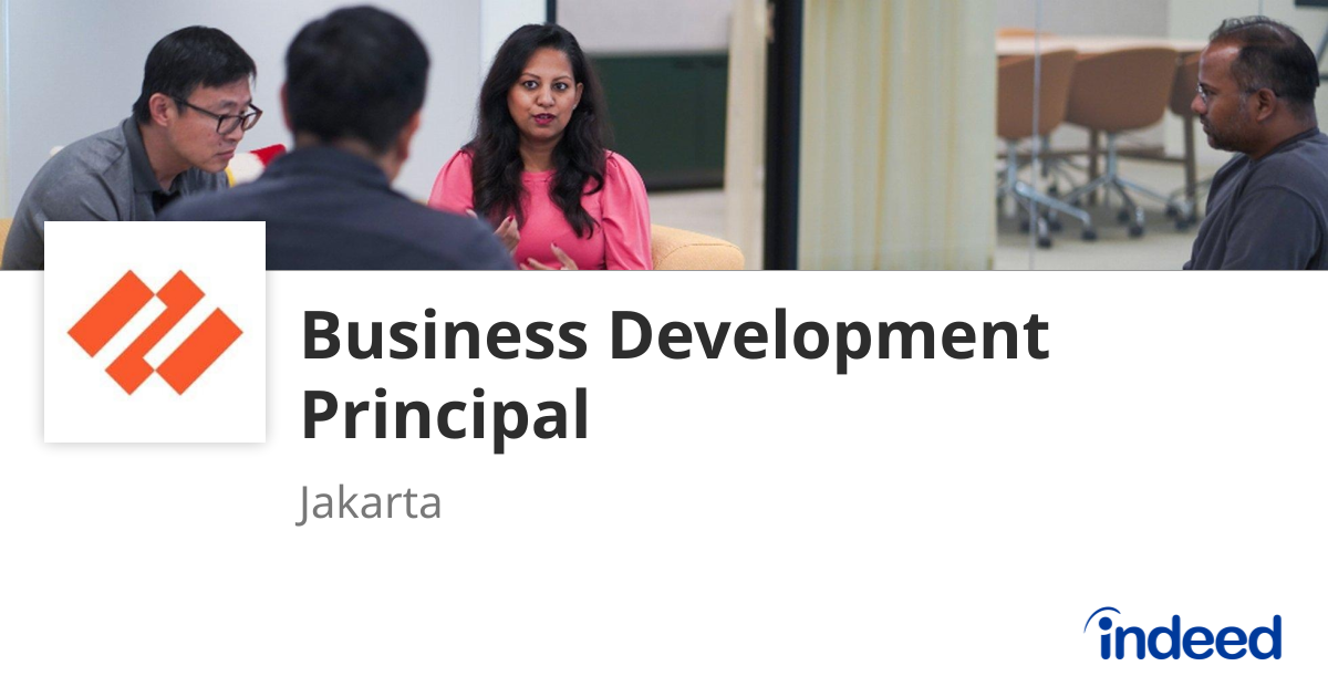 Business Development Principal - Jakarta - Indeed.com