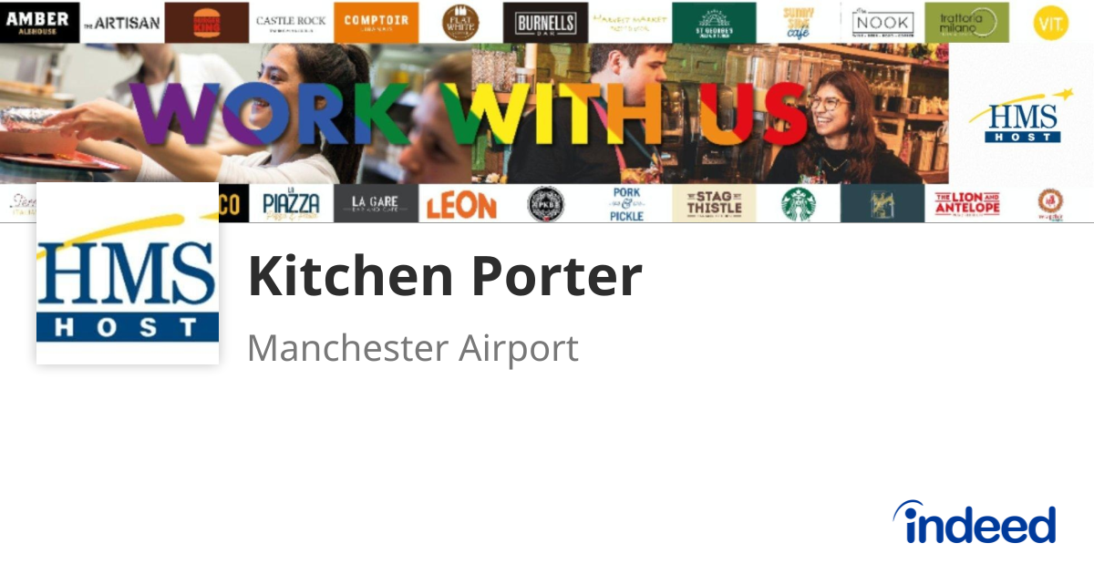 Kitchen Assistant - Manchester Airport - Indeed.com