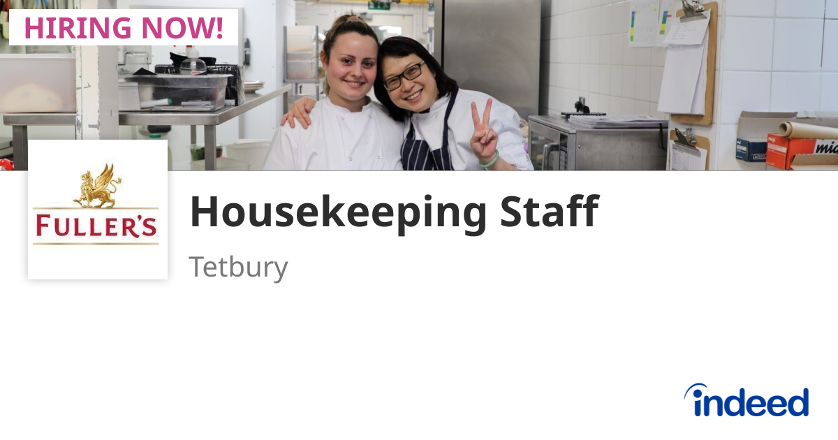 Housekeeping Staff - Tetbury GL8 8QL - Indeed.com