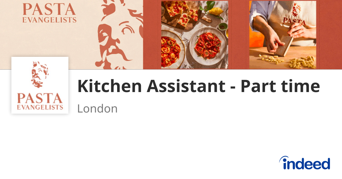 Kitchen Assistant - Part time - London W14 0PP - Indeed.com