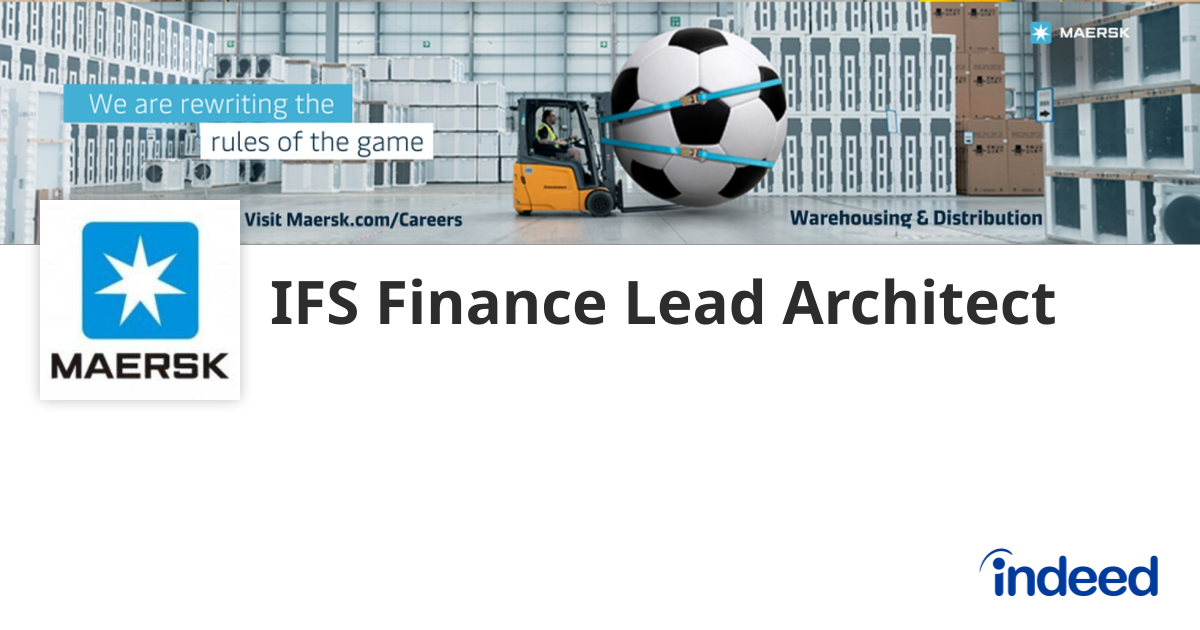 IFS Finance Lead Architect - Bengaluru, Karnataka - Indeed.com