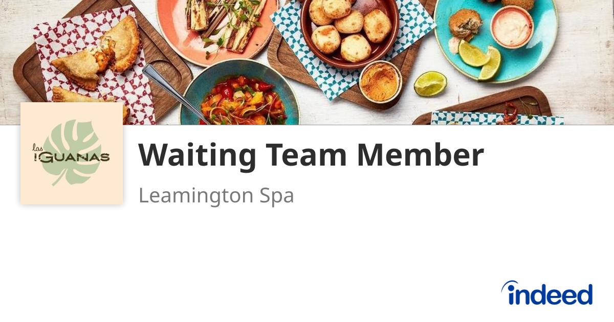 Waiting Team Member - Leamington Spa CV32 4NP - Indeed.com