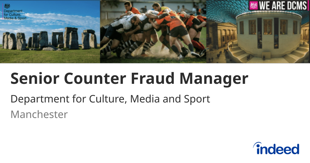 Senior Counter Fraud Manager - Manchester - Indeed.com