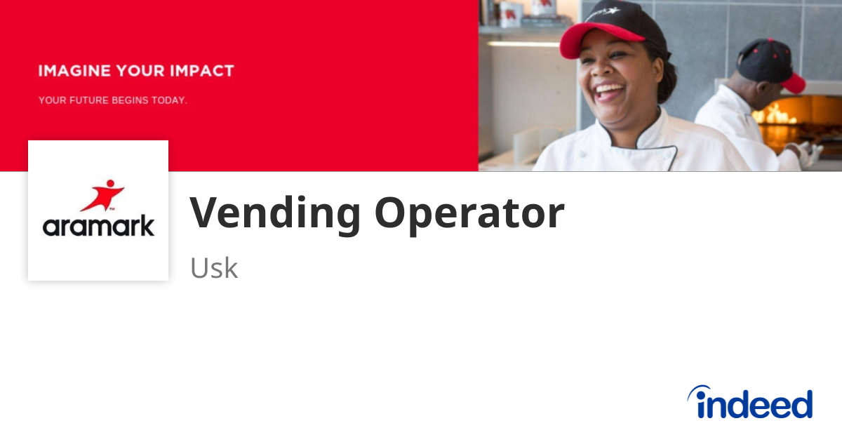 Vending Operator - Usk - Indeed.com