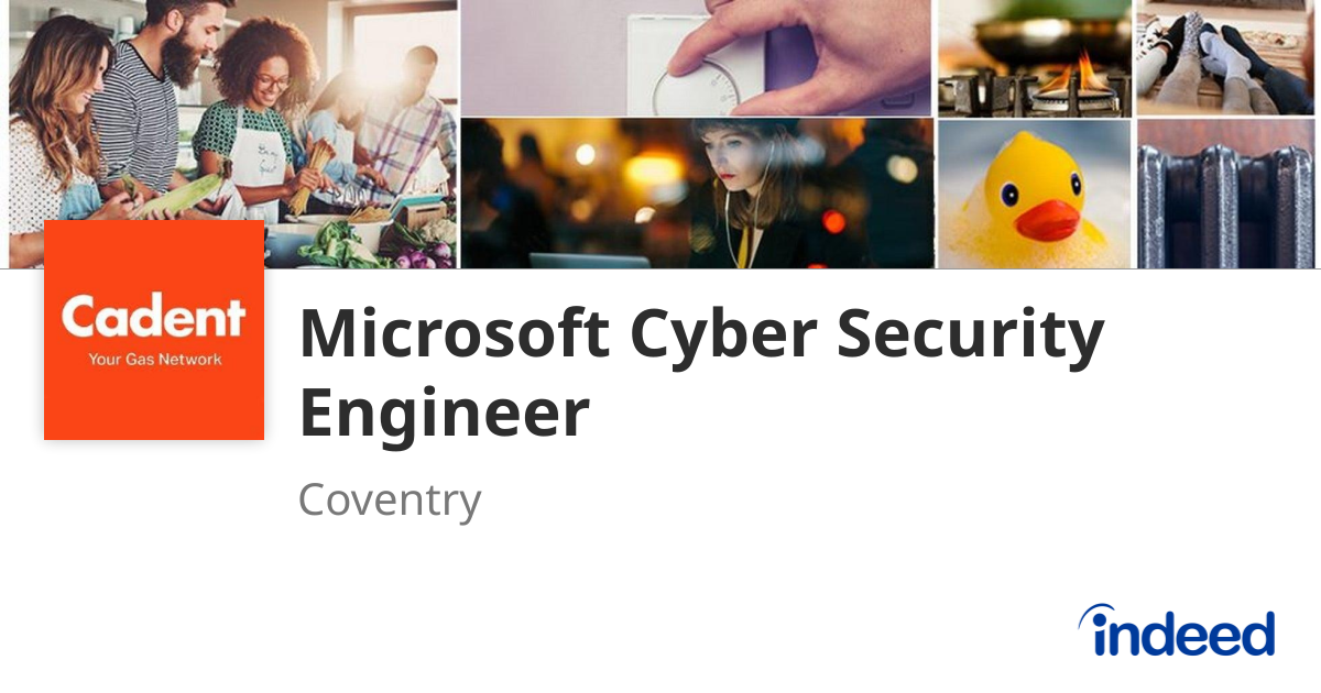 Microsoft Cyber Security Engineer - Coventry CV7 9JU - Indeed.com