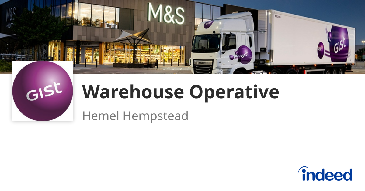Warehouse Operative - Hemel Hempstead - Indeed.com