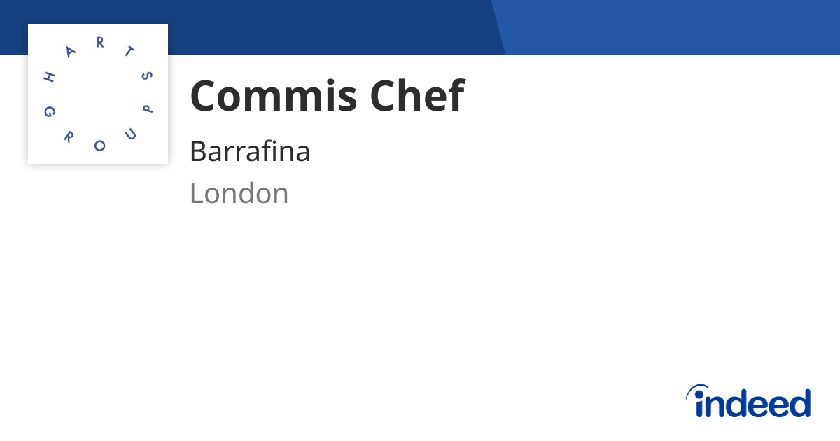 Commis Chef - London W1D - Indeed.com