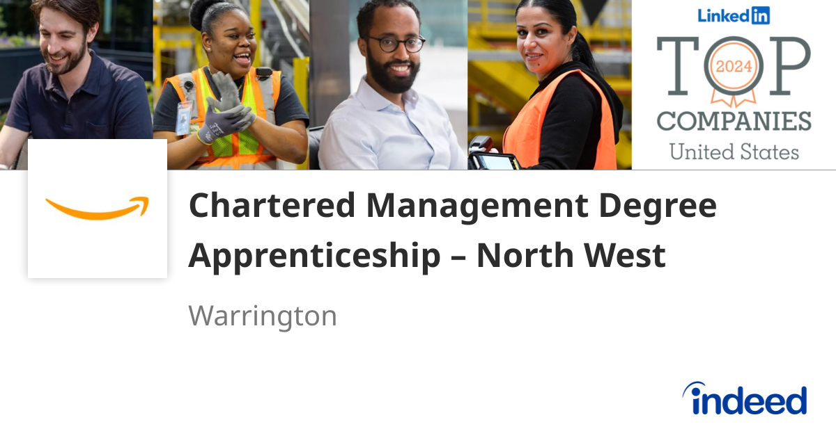 Chartered Management Degree Apprenticeship – North West 42-month Fixed ...