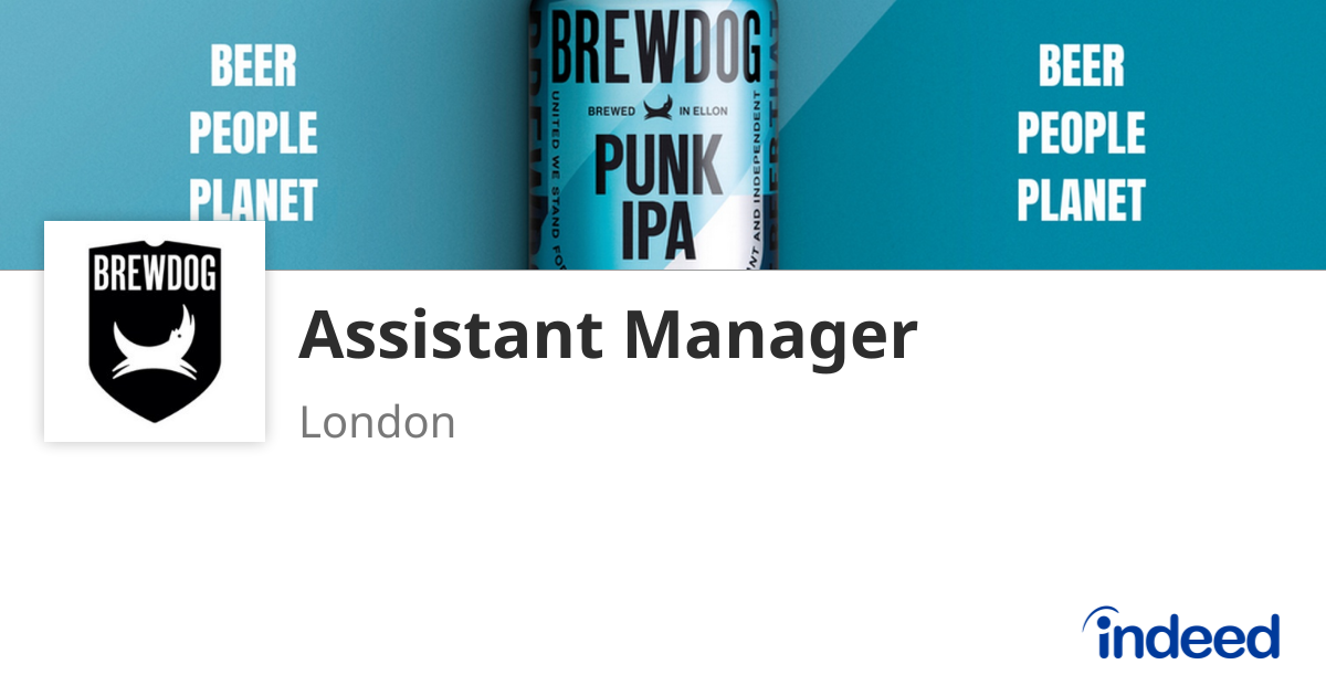Assistant Manager - London SE1 8SW - Indeed.com