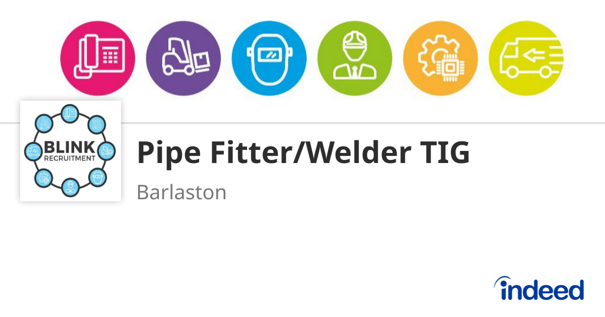 Pipe Fitter/Welder TIG - Barlaston - Indeed.com