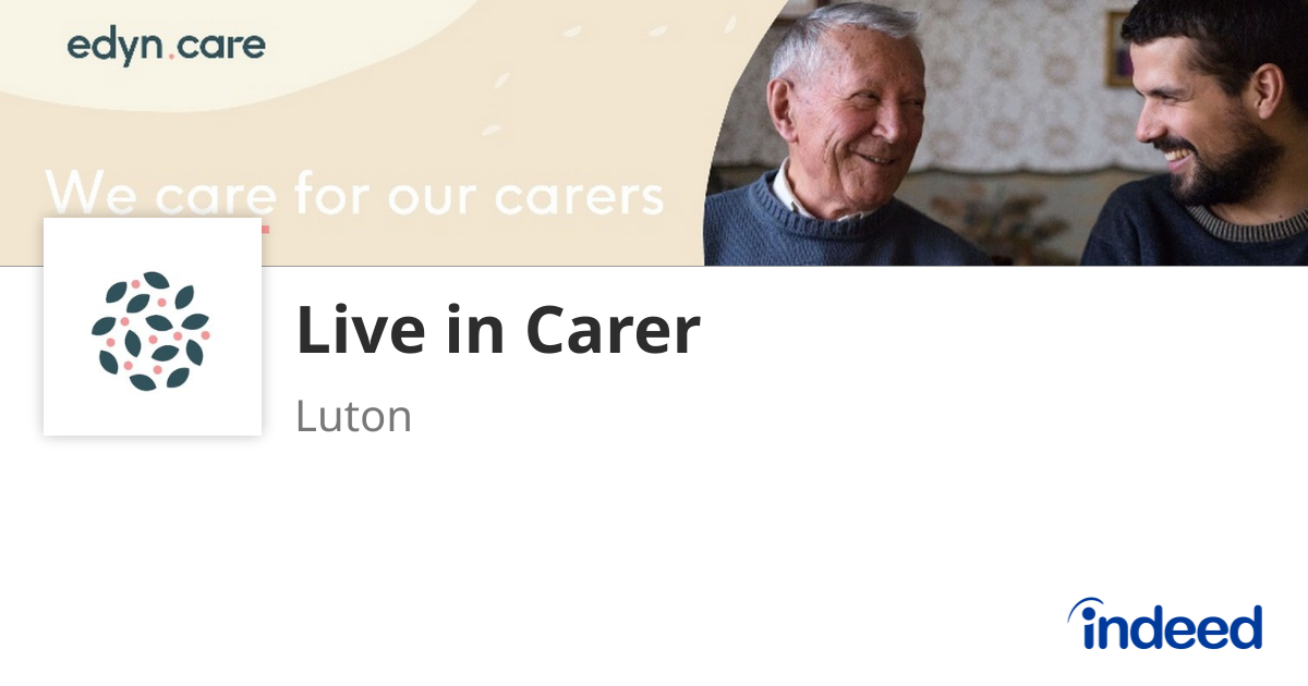 Live in Carer - Luton - Indeed.com