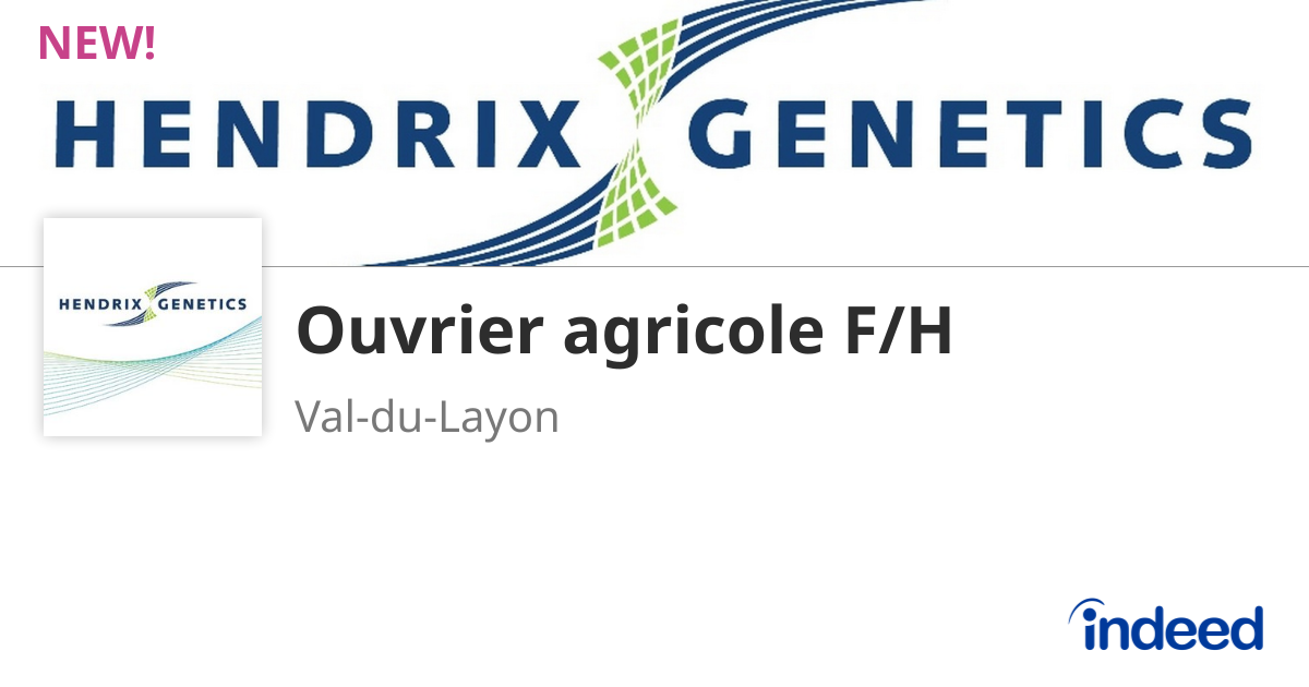 Ouvrier agricole F/H - Val-du-Layon (49) - Indeed.com