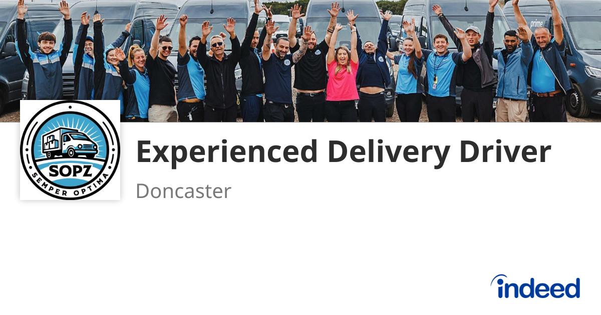 Experienced Delivery Driver - Doncaster DN4 - Indeed.com