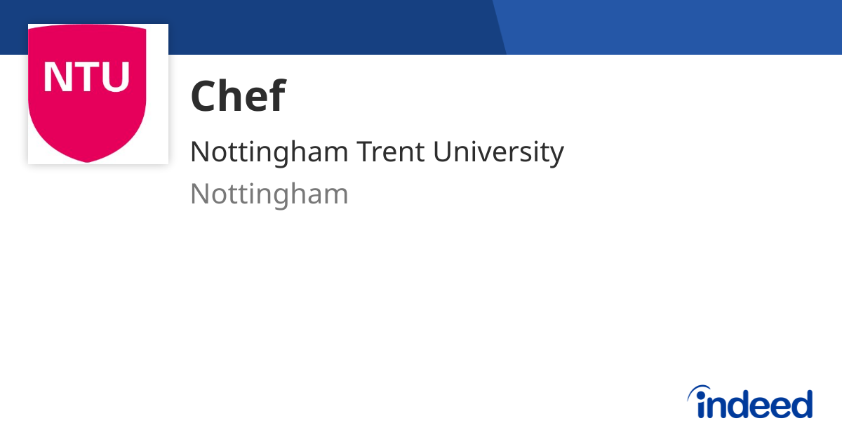 Chef - Nottingham NG1 4FQ - Indeed.com