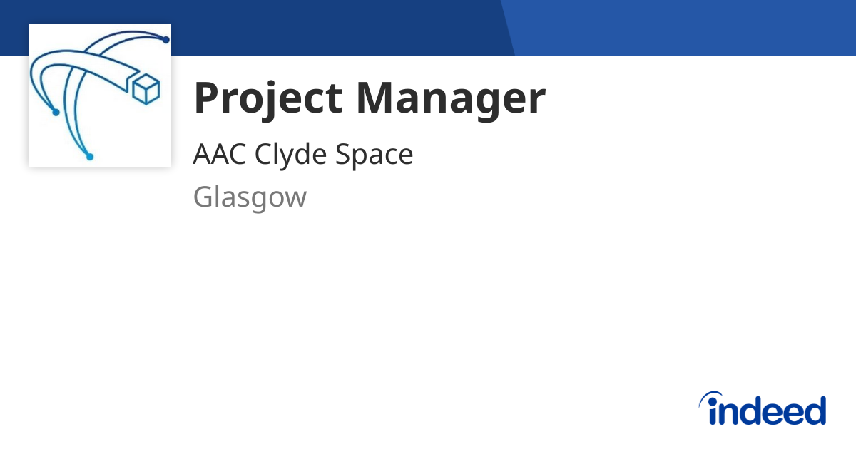 Project Manager - Glasgow - Indeed.com